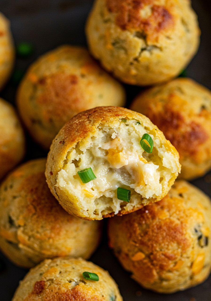 Loaded Mashed Potato Balls - Toptastefulrecipes